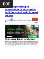 Switch Room Design Guide | PDF | Switch | Power Engineering