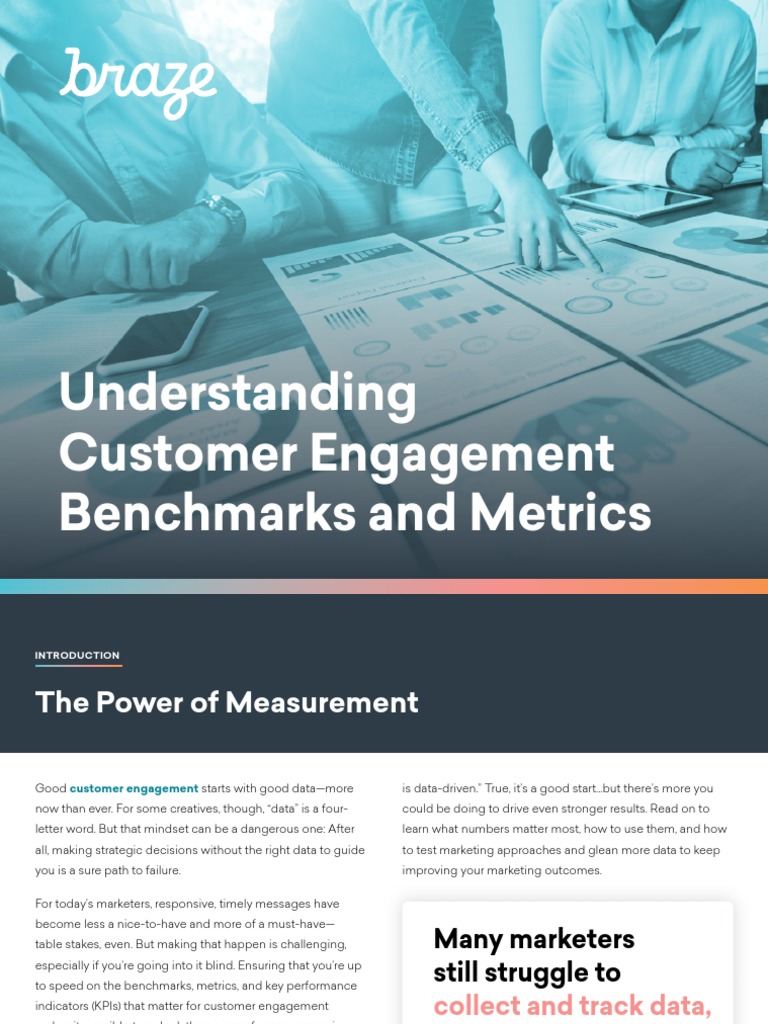 Understanding Customer Engagement Benchmarks and Metrics | PDF ...