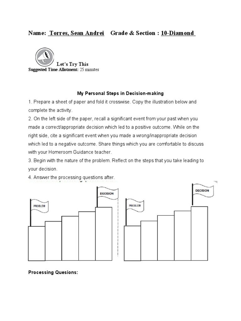 Reflecting on Personal Decision-Making: Learning from the Past to Guide ...