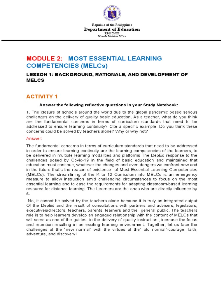 Lmd2 Module-1-5 D. Calayag Trulabels Na Promise!Apir! | PDF ...