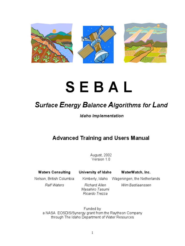 Final Sebal Manual | PDF | Evapotranspiration | Hydrology