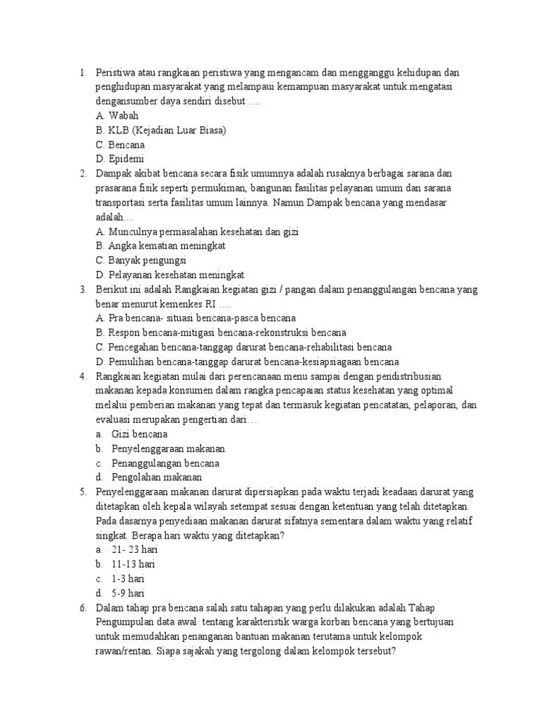 SOAL EAS MSPM Dan PPG. | PDF