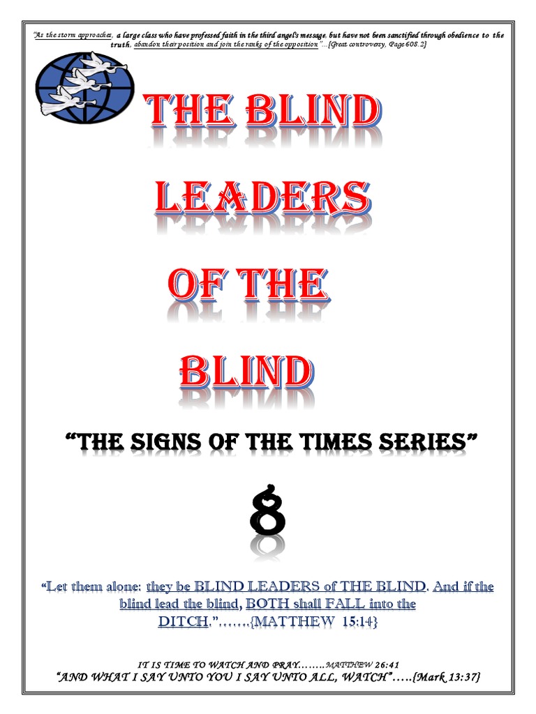 The Blind Leaders of The Blind | PDF | Jesus | Judas Iscariot