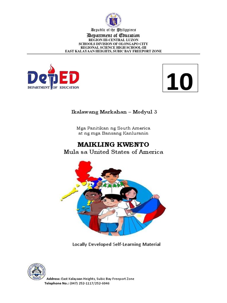 Filipino 10 Quarter 2 Module 3 Edited | PDF