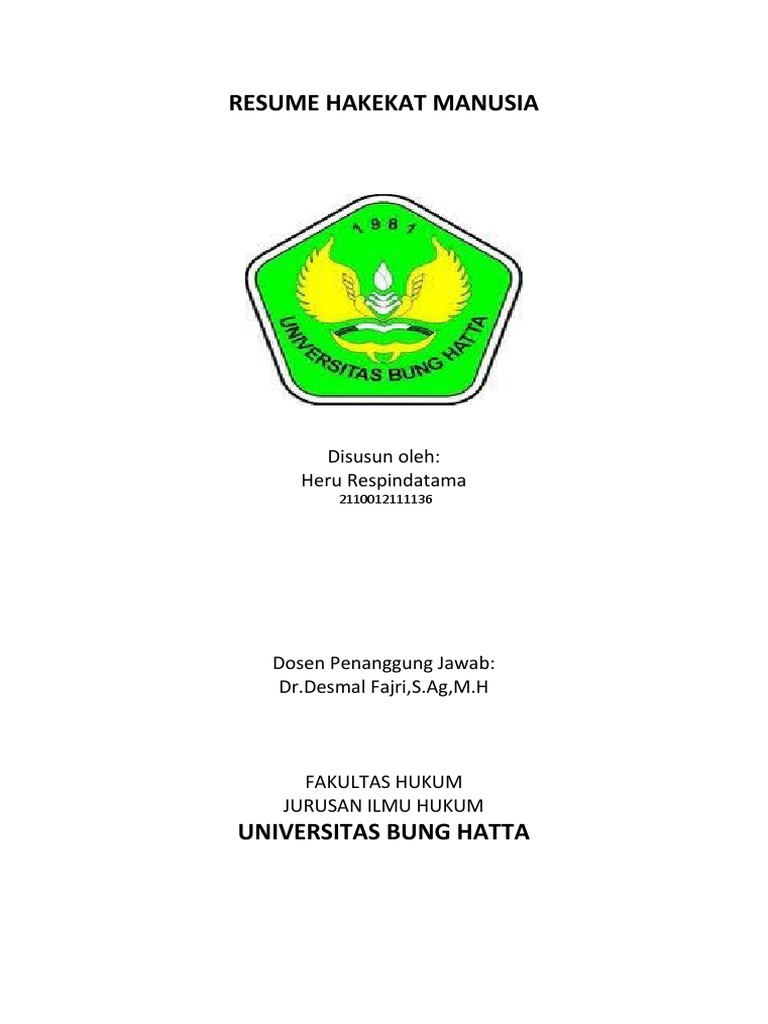 Hakekat Manusia | PDF