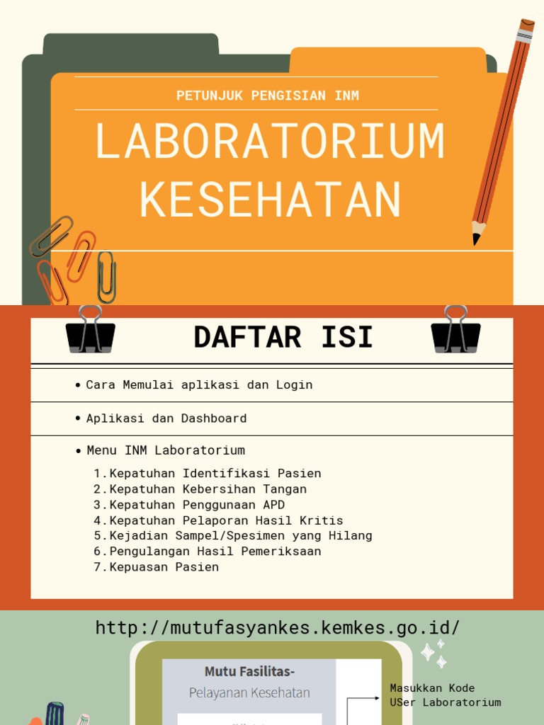 Petunjuk Pengisian Inm Laboratorium | PDF | Bisnis