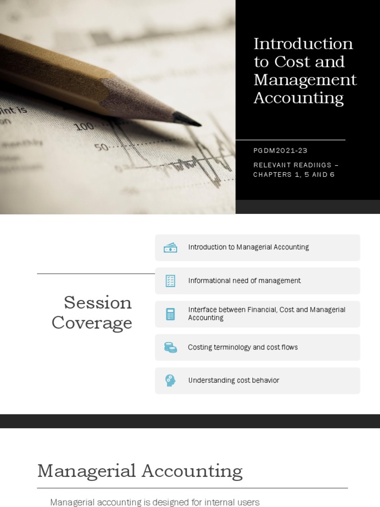 Introduction To Cost and Management Accounting | PDF | Cost Of Goods ...