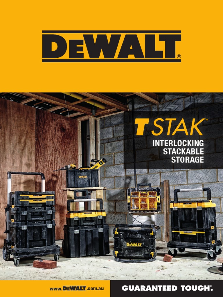 AU - 07 - DEWALT TSTAK Catalogue 2019 | PDF | Battery Charger | Google Play