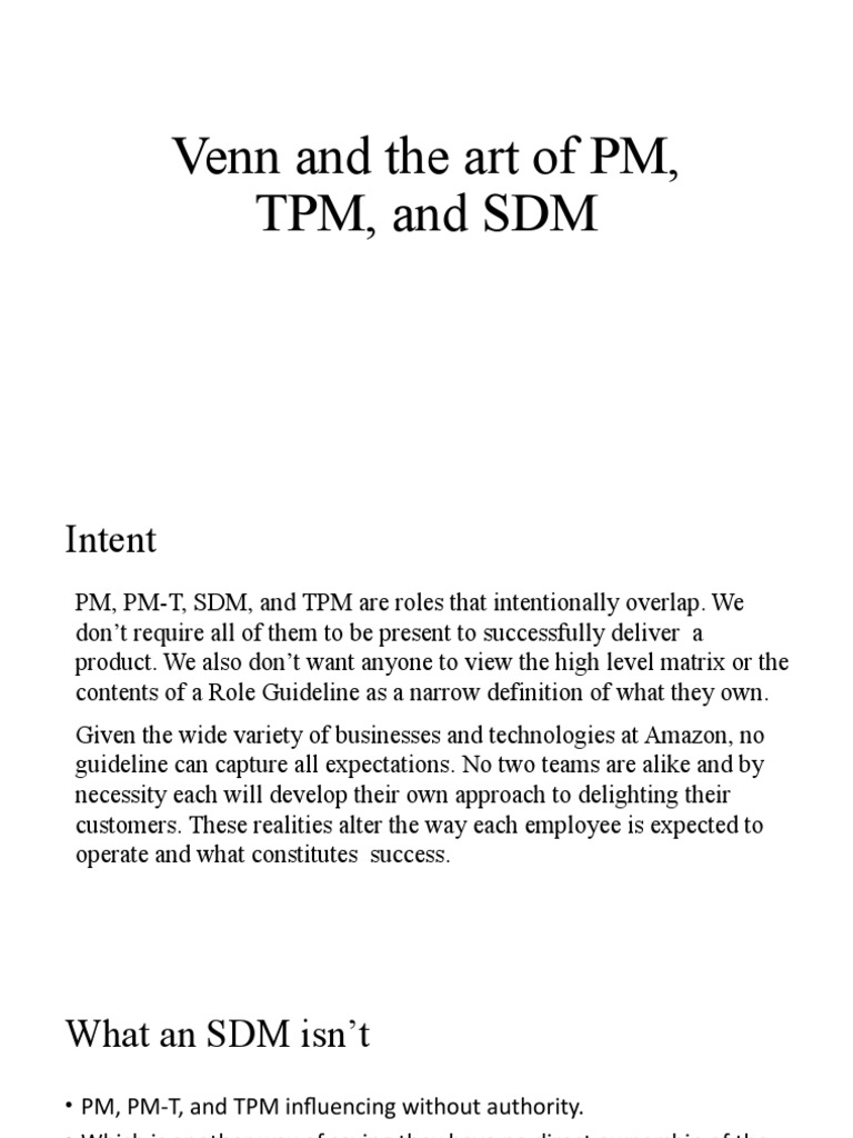 Venn and The Art of PM TPM | PDF | Engineering | Design