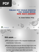 Contoh - RHA (Rapid Health Assesment) | PDF