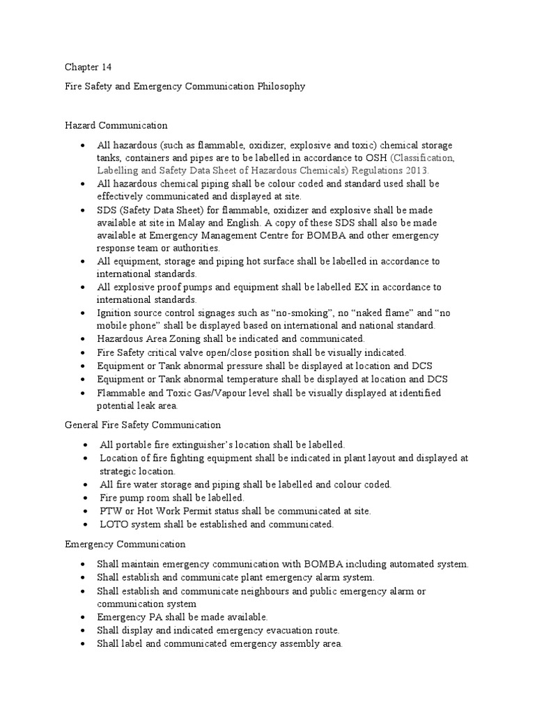 (Classification, Labelling and Safety Data Sheet of Hazardous Chemicals ...