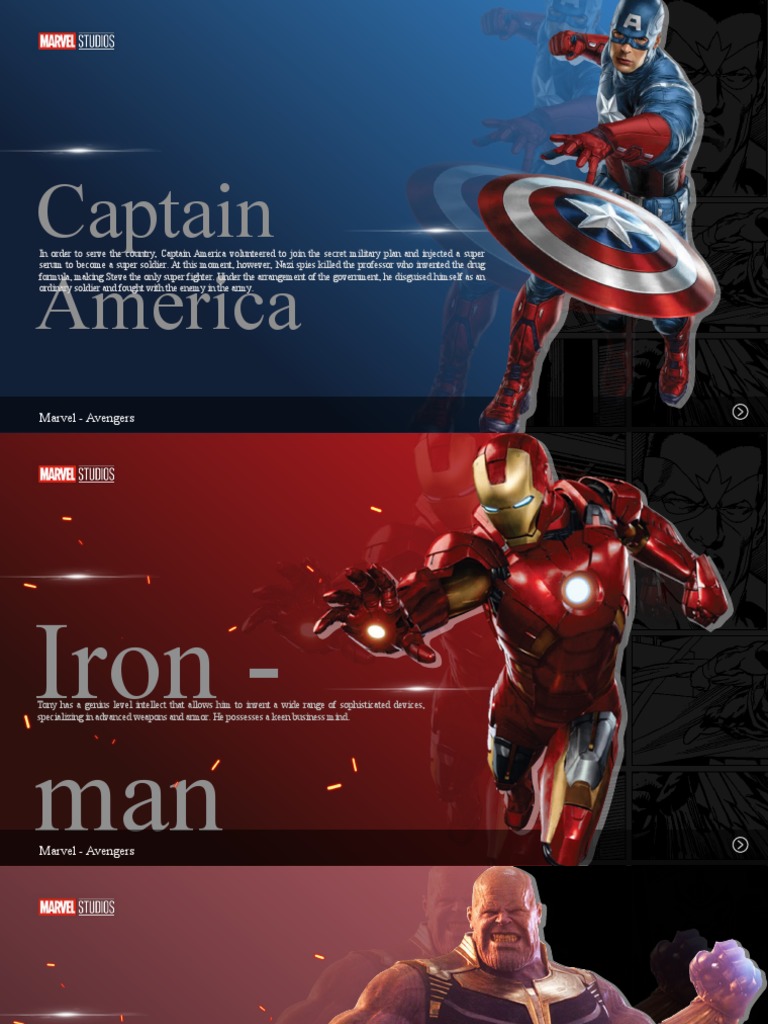 Captain America: Marvel - Avengers | PDF | Spider Man | Marvel ...