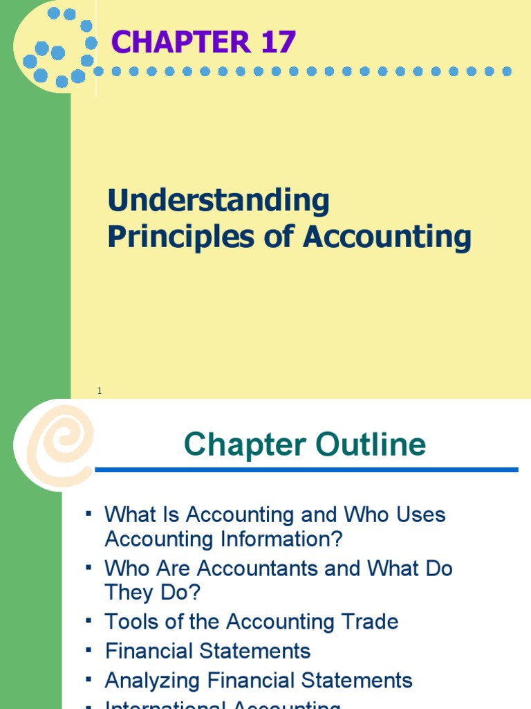 Principles of Accounting | PDF | Accounting | Balance Sheet