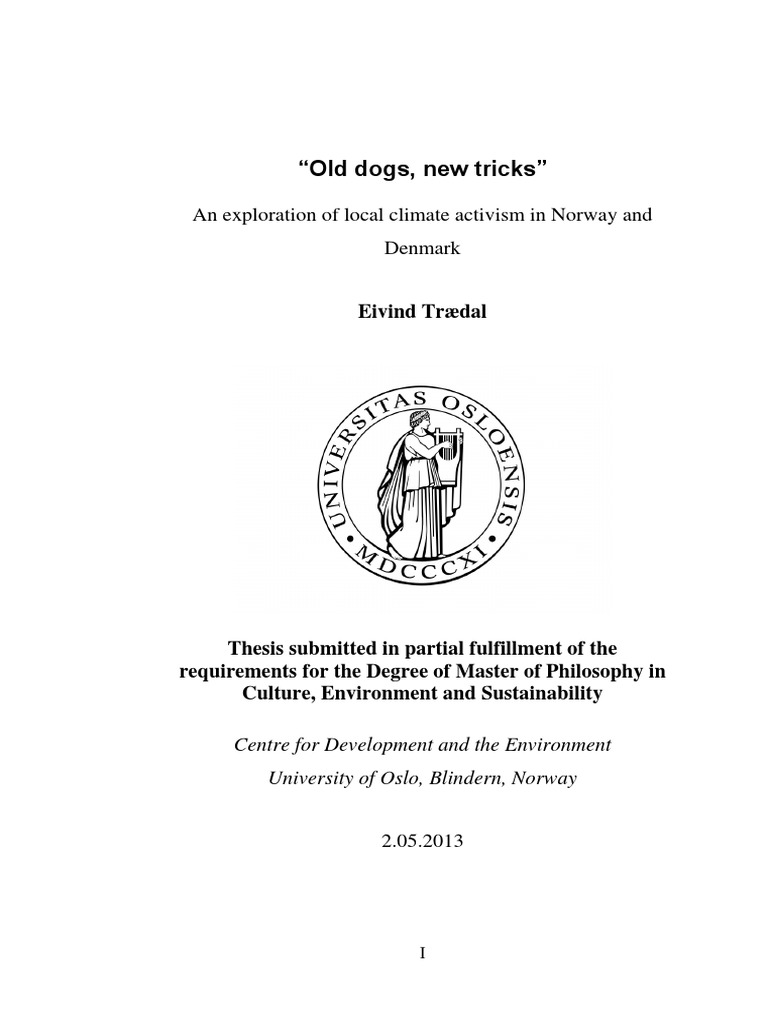 Local Climate Activism in Norway & Denmark | PDF | Climate Change ...