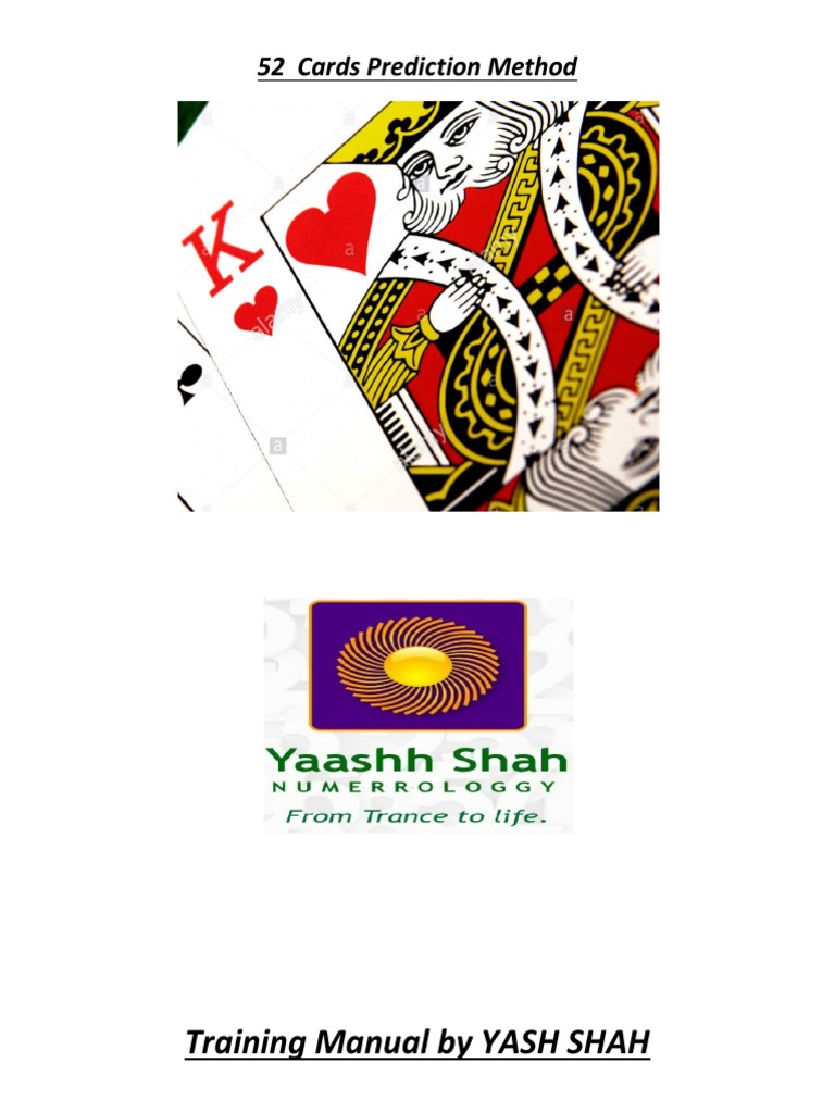 52 Cards Prediction Method Overview | PDF | Psychological Concepts ...