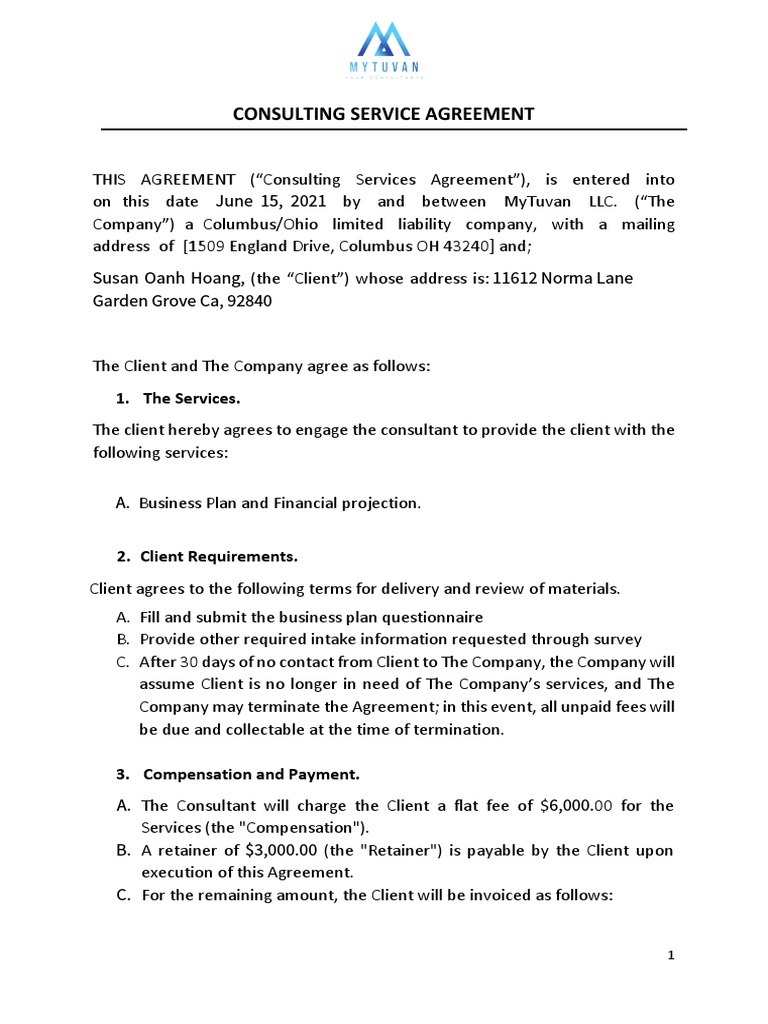 Business Plan Contract English | PDF | Trade Secret | Legal Remedy