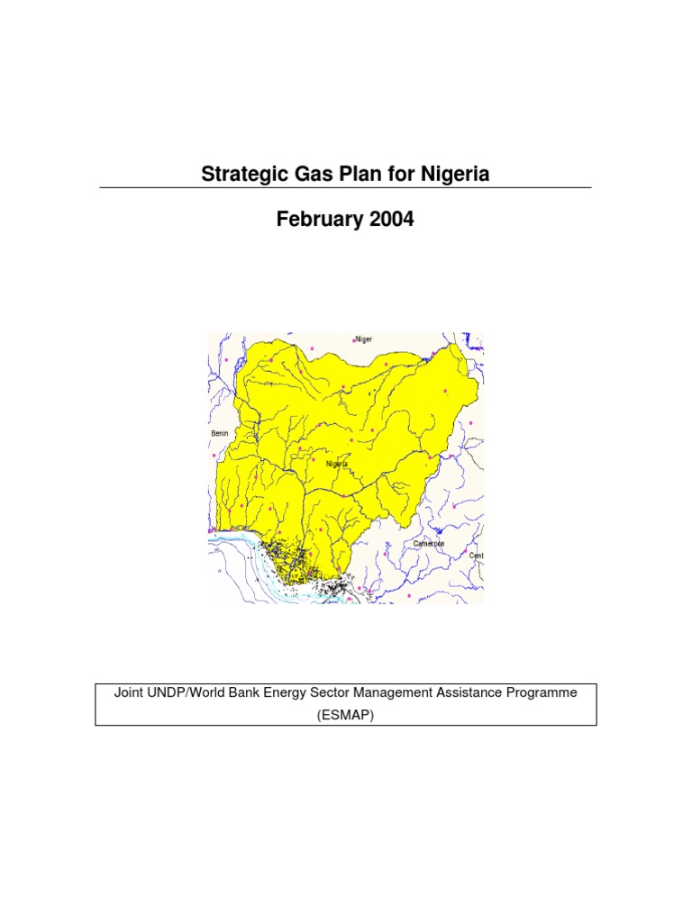 Strategic Gas Master Plan | PDF | Natural Gas | Liquefied Natural Gas