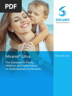 Seppic Simulsol | PDF | Surfactant | Chemistry