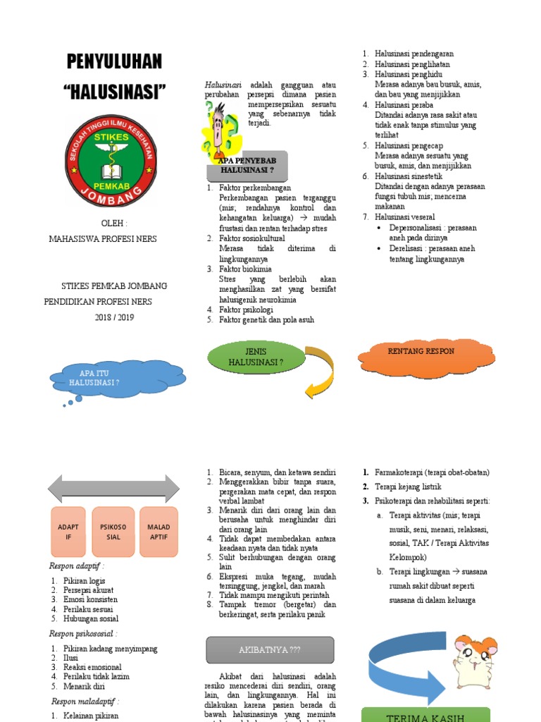 Leaflet Halusinasi | PDF
