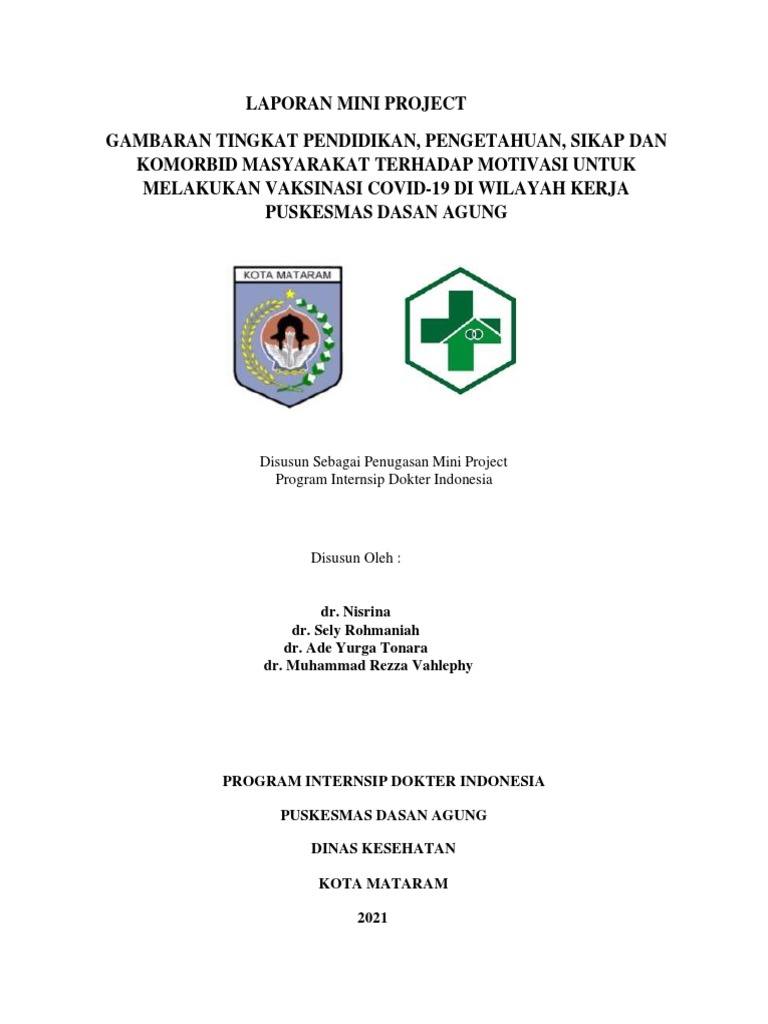 Minipro PKM Dasan Agung Fix | PDF