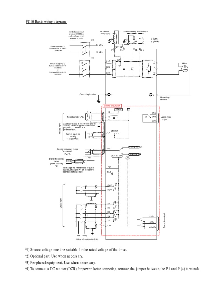 PC10 Wiring Diagram | PDF | Power Supply | Information And ...