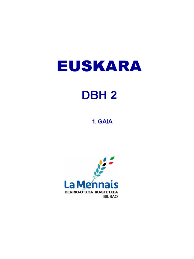 Izaro Ugarte Leon - 1 Gaia - dbh2 | PDF