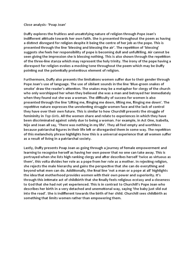 Close Analysis | PDF