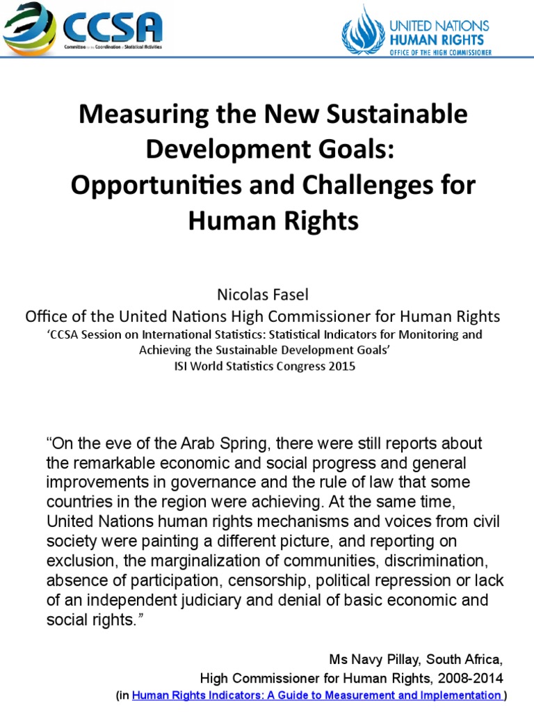 Human Rights As An Indicator of Development | PDF | Human Rights | Rights