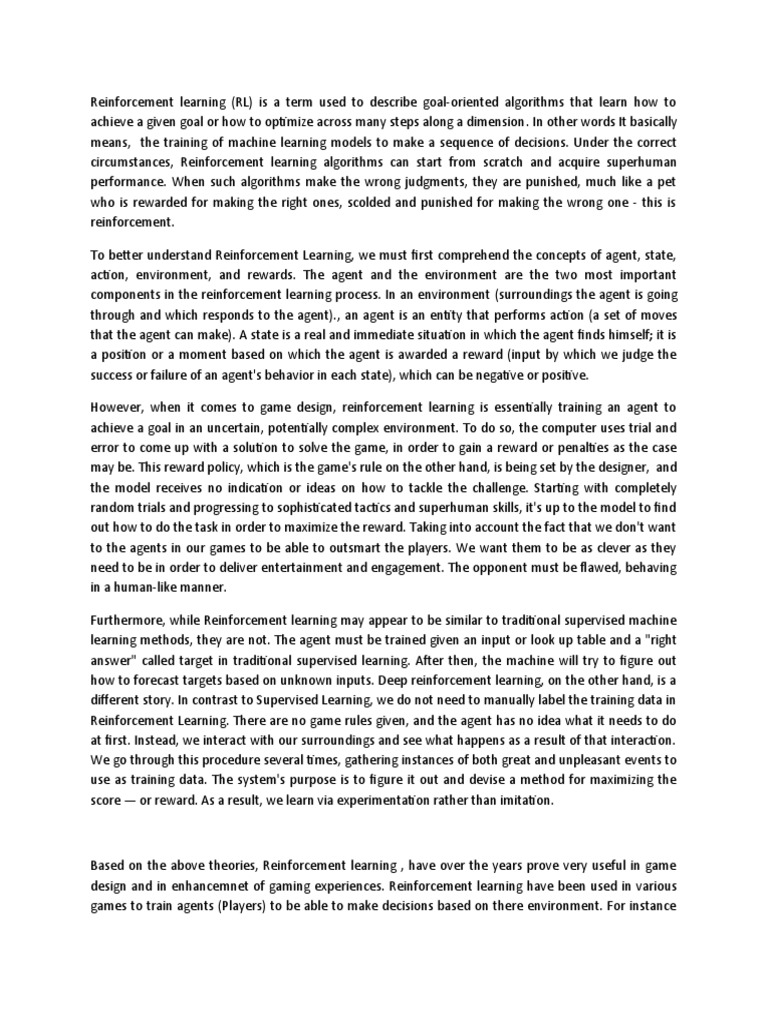 Reinforcement 2 Pdf Reinforcement Learning