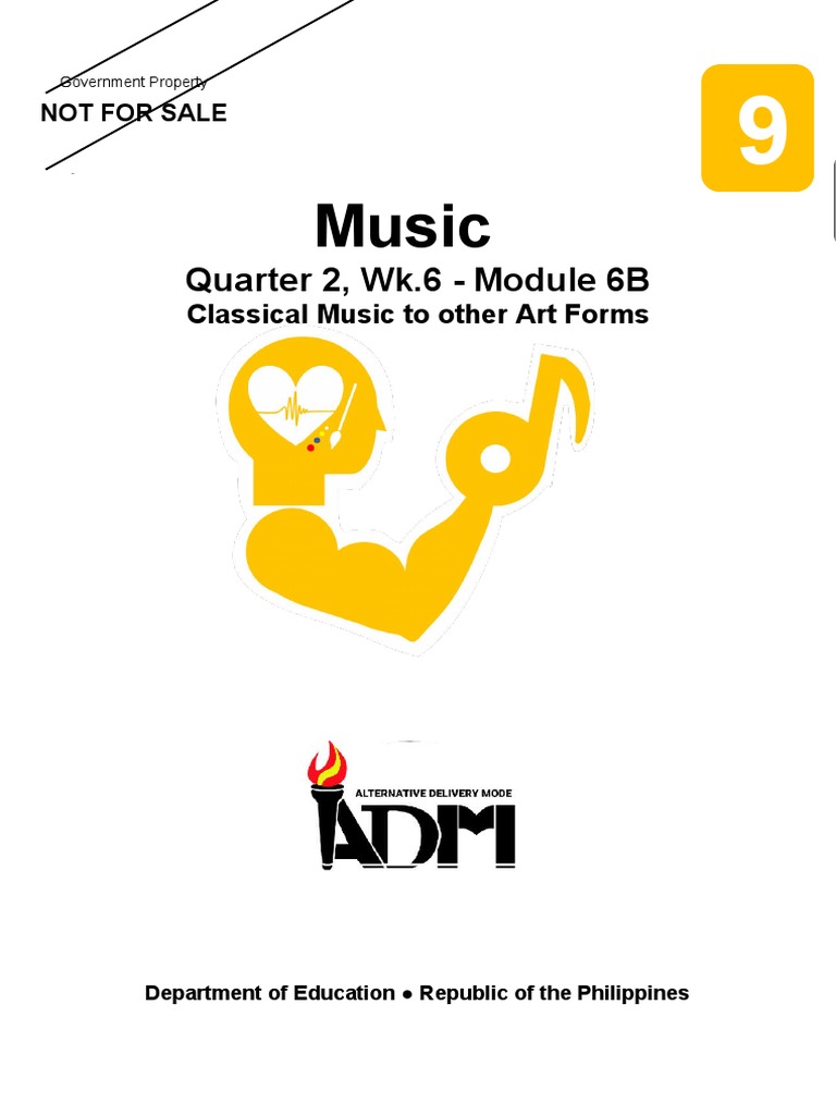 Music: Quarter 2, Wk.6 - Module 6B | PDF | Classical Period (Music ...