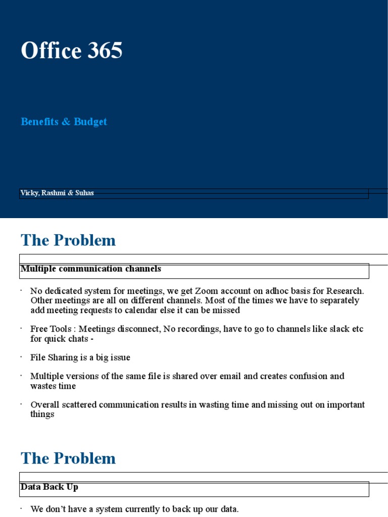 Office 365 | PDF | Office 365 | Information Technology Management