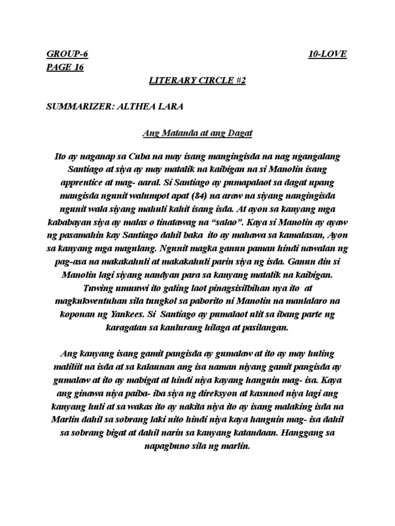 Lit Circle #2 | PDF
