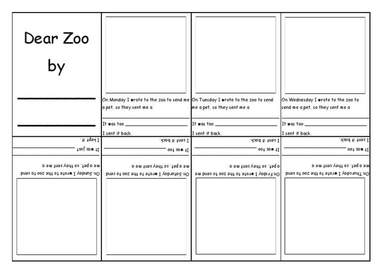 Dear Zoo Zigzag Book | PDF