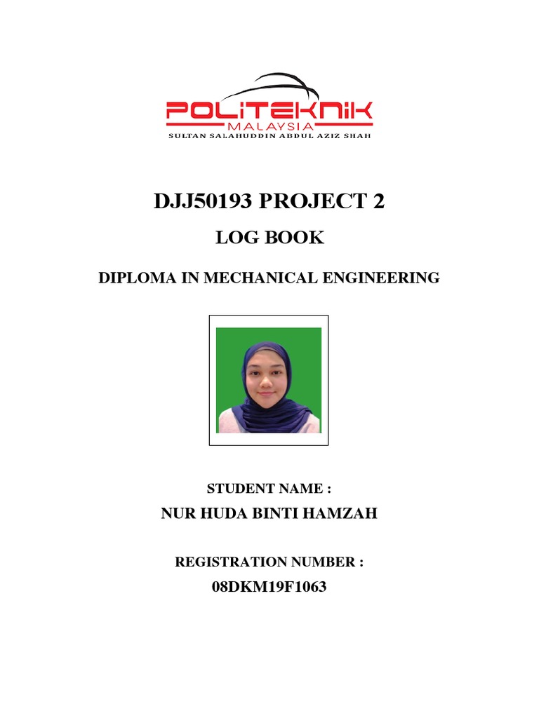 Log Book Projek Ii Nur Huda F1063 | PDF