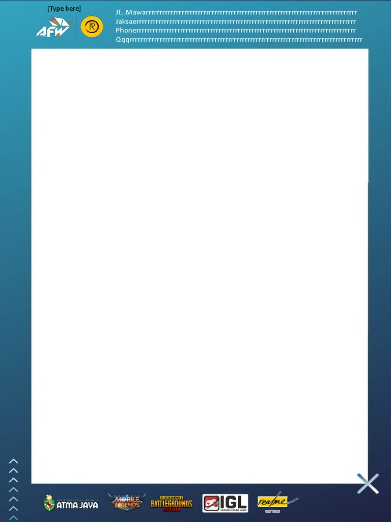 Template Surat | PDF