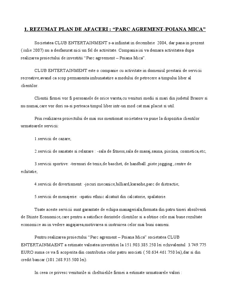 Parc Distractii | PDF