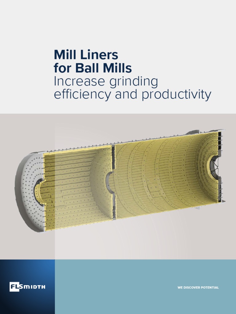 FLS - Ball Mill Liners Brochure - DIGITAL | PDF | Mill (Grinding ...