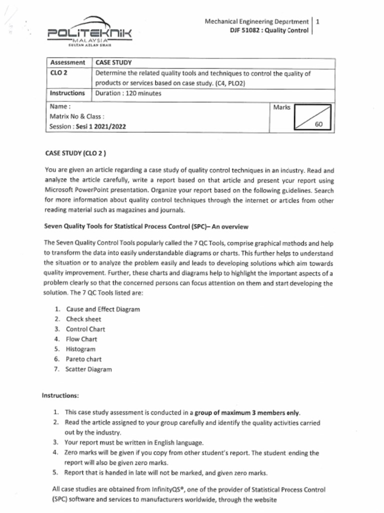 DJF51082 Case Study | PDF
