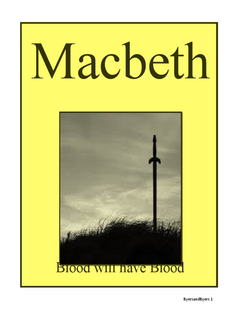 Macbeth: Blood Will Have Blood | PDF | Macbeth | Shakespearean Tragedies