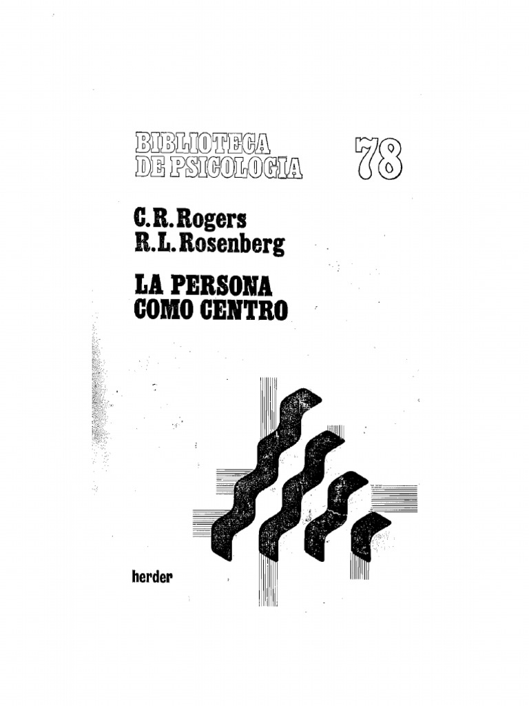 Rogers La Persona Como Centro | PDF
