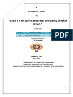 4-Bit Parity Generator and Checker Lab | PDF | Computer Engineering ...