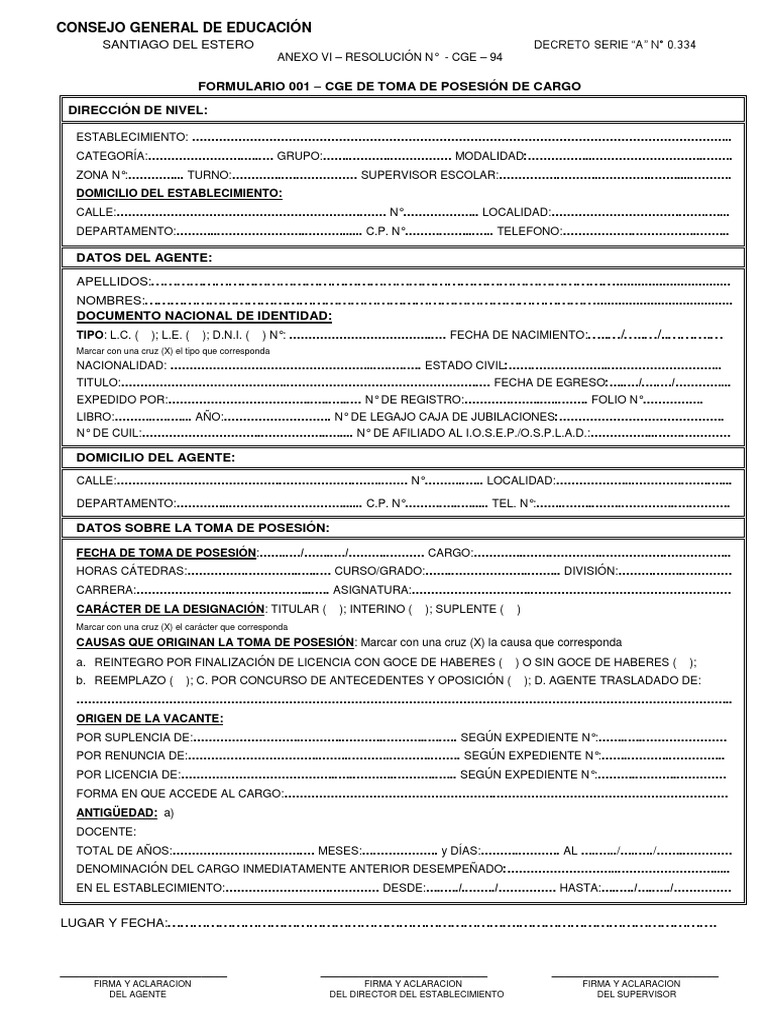 Formularios Escolares Unificado 2020-6 | PDF | Jubilación | Gobierno y ...