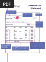 Example Bank Statement Overview | PDF