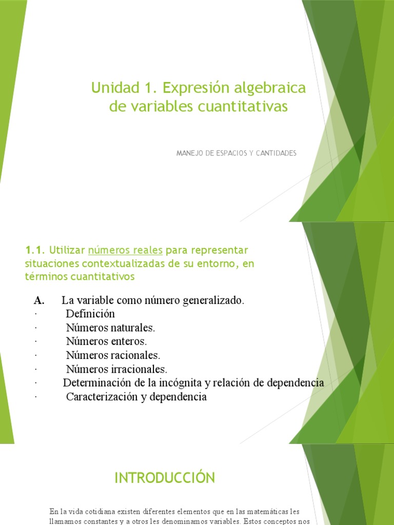 Variables y Constantes | PDF | Números | Fórmula