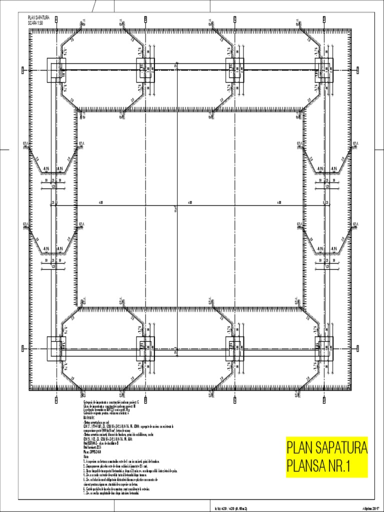 1 Plan Sapatura 1 | PDF