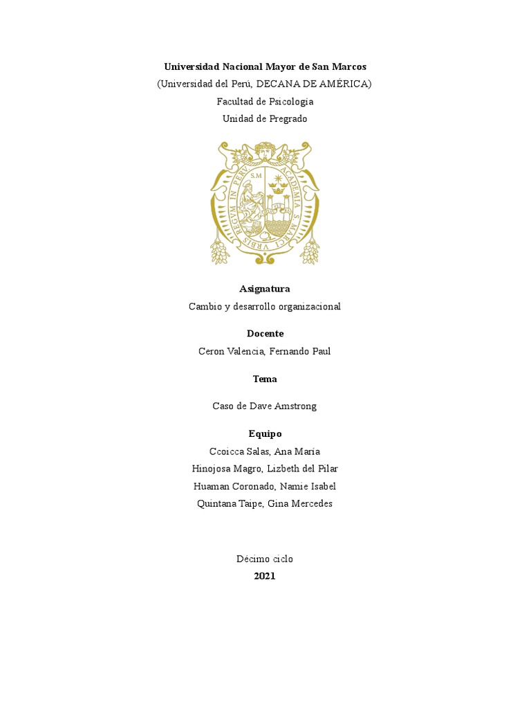 Caso de Dave Armstrong | PDF | Marca