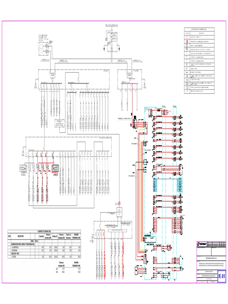 Ie-01 Diagrama Unifilar Promigas CH | PDF