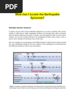 Triangulation Worksheet | PDF | Seismology | Earthquakes