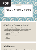 Special Program in The Arts (Spa) I. Vision and Mission A. Vision | PDF ...