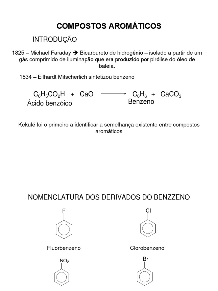Aula - Cap - 14 - e - 15 - Tudo Sobre Compostos Aromáticos | Download grátis PDF | Aromaticidade ...